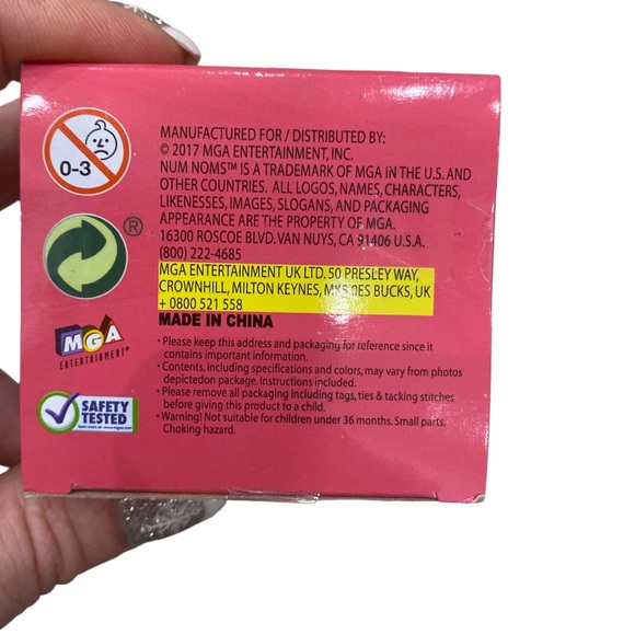 Num Noms | Toys | Rare Num Noms Lights Light Up Ring Series 3 Scented ...